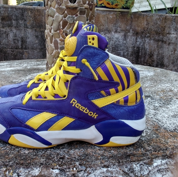 Reebok | Shoes | Shaq Rebox Pumps When He Played For Lsu | Poshmark